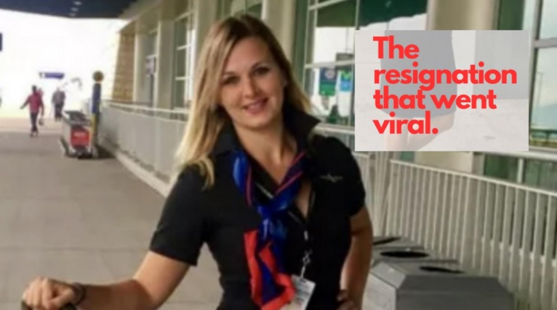 List opisujący kulisy rezygnacji z pracy stewardessy American Airlines | dlapilota.pl